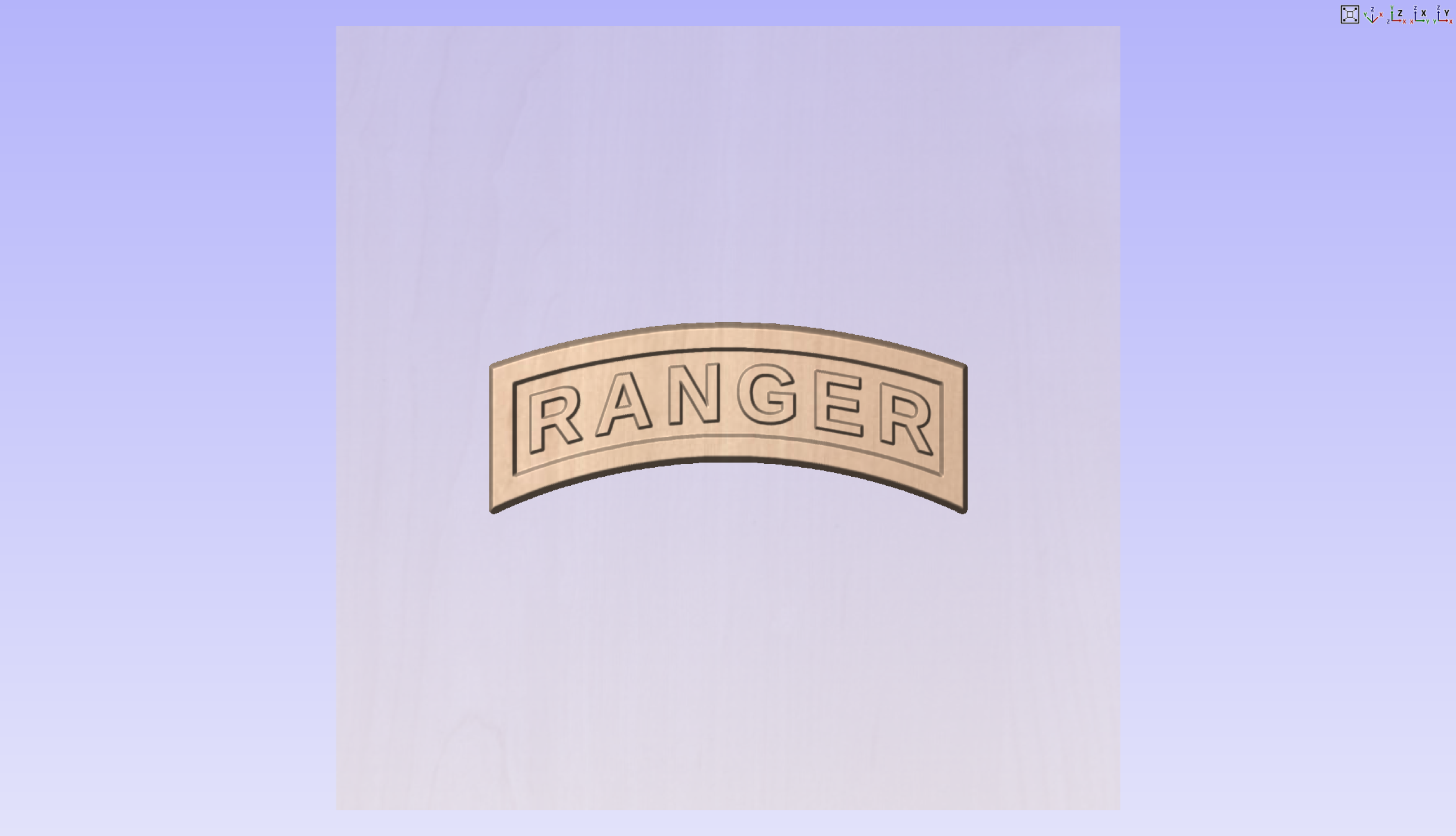 CNC File I US Army RANGER Tab 3D Model I RathTech Design - My Store